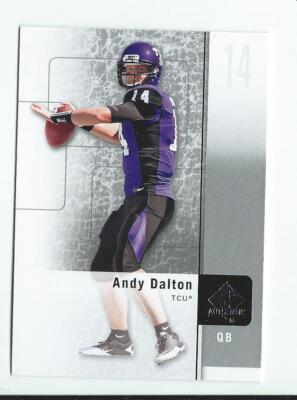 2011 SP Authentic #21 Andy Dalton Rookie TCU Bengals Cowboys | eBay