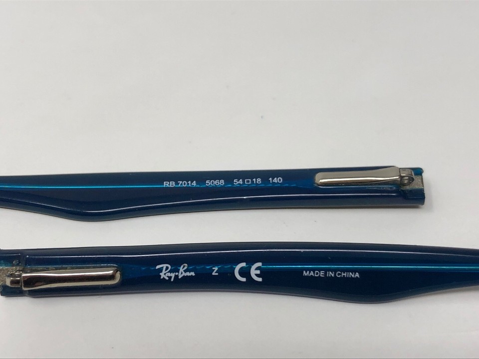 Authentic Temple Arm Leg Replacement PARTS RAY-BAN RB7014 5068 140mm ...