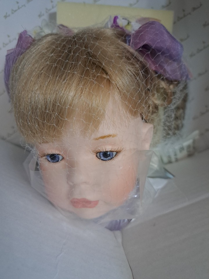 DANBURY MINT ''QUILTING BEA'' DOLL 21'' H | eBay