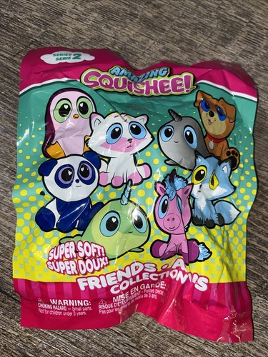 Amazing Squishee Friends Series 2 Super Soft Slow Rise Blind Bag | eBay