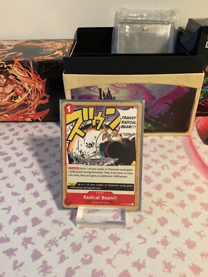 One Piece TCG Radical Beam OP01-029 UC NM English | eBay