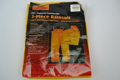 Condor 3 piece rain suit 3XL | eBay