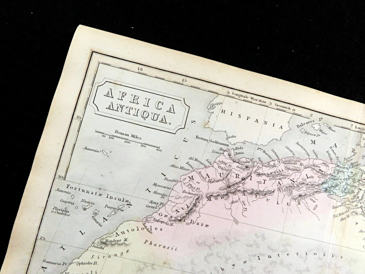 Inside Ancient Carthage Map