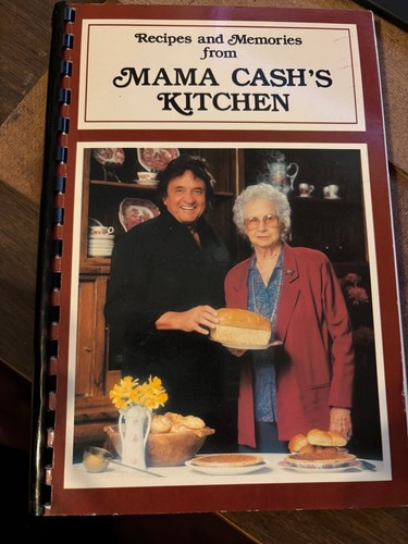 SIGNED Tommy Cash! Recipes & Memories from Mama Cash's Kitchen 1985 | eBay