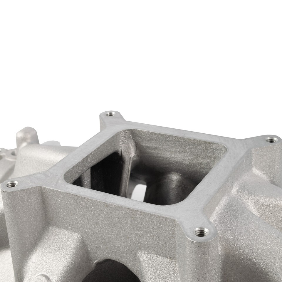 Fits Small Block Ford SBF 289 302 Single Plane Satin Aluminum Intake ...