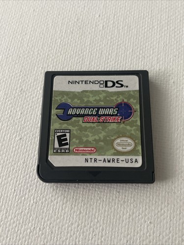 Advance Wars: Dual Strike (Nintendo DS, 2005) Loose Authentic Tested ...