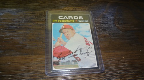 1971 TOPPS # 322 JIM BEAUCHAMP BASEBALL CARD | eBay