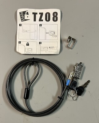 Noble Locks TZ08T Low Profile Wedge 360° Lock Head w/Keys, Peripheral ...