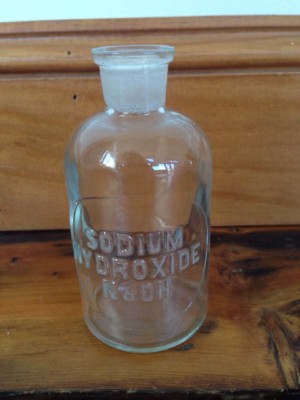 Bottles & Jars - Sodium Hydroxide
