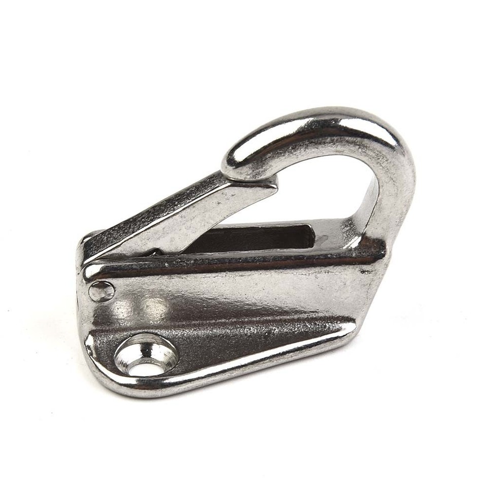 2Pcs Marine 316 Stainless-Steel Spring Snap Fending Hook Fender Boat ...