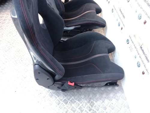 FERRARI 488 PISTA CARBON FIBRE / ALCANTARA RACE BUCKET SEATS SEAT 430 ...
