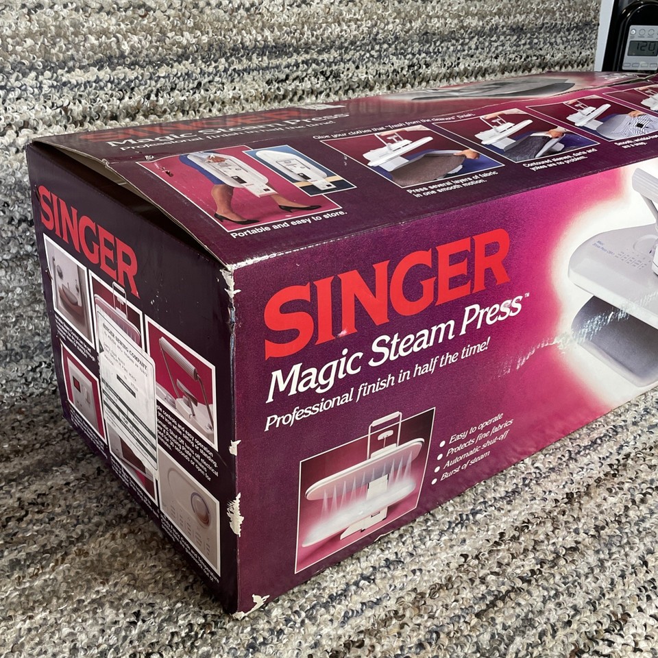 Singer CSP-1 Magic Steam Press Iron New In Open Box Never Used | eBay