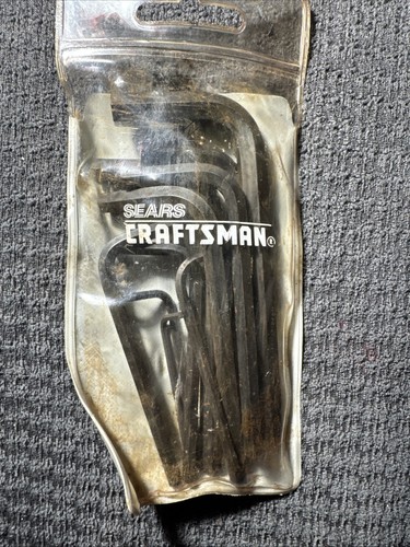 Sears Craftsman USA Nos 11pc Metric Hex Key Set OEM 46803 1.5-8mm | eBay
