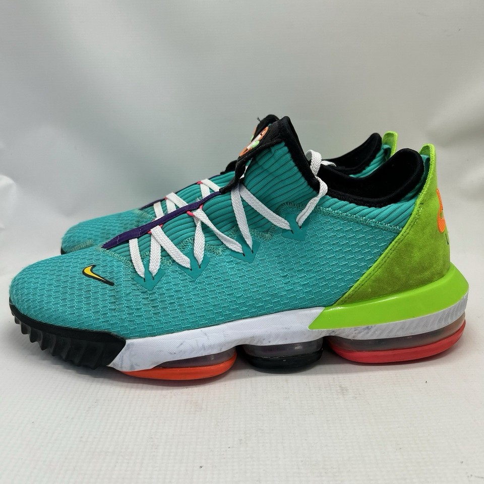 Nike LeBron James LBJ 16 Low Hyper Jade Men's Size 14 US C12668-301 ...