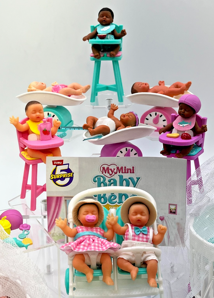 OMG! Miniature Babies? Soft & Real! 👣 Mini Baby 🍼 S1, S2, Disney ...