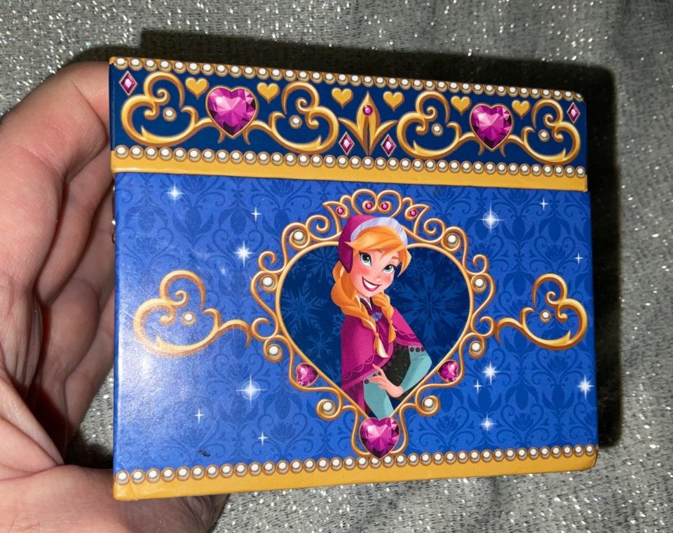 FROZEN Elsa Anna Wind Up Musical Jewelry Box Plays "Let It Go" 2013 ...