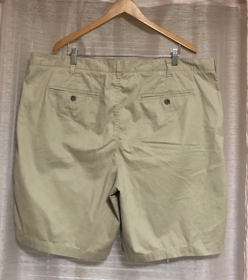 EUC Marc Anthony SLIM Fit Flat Front Light Chino Shorts Mens Size 42x9 ...