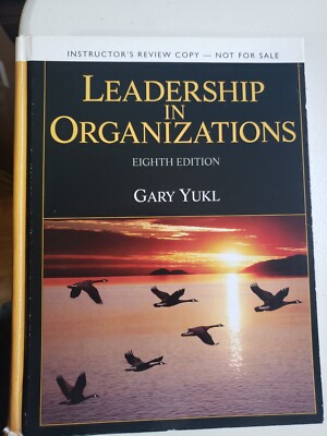 Leadership in Organizations by Gary Yukl (2012, Hardcover, Revised ...