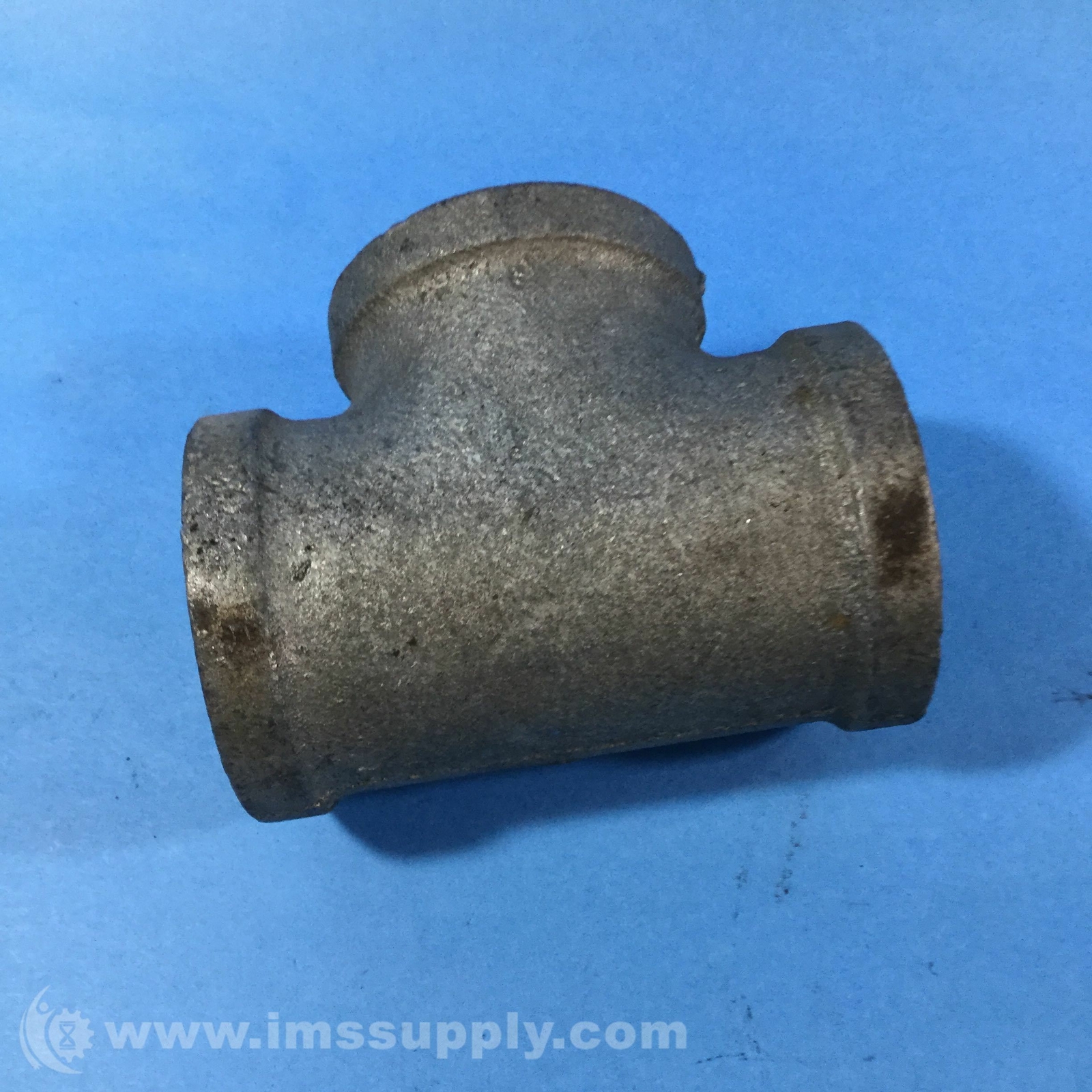 Straight Tee Pipe Fitting 1 1/2 NPS USIP | eBay