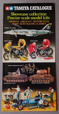 Tamiya Catalogue BROCHURE Showcase Collection Precise Scale Model Kits ...