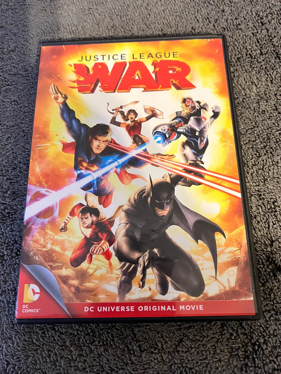 Justice League War Dvd Cover