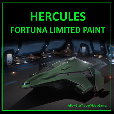 STAR CITIZEN PAINTS - HERCULES FORTUNA LIMITED PAINT / SKIN | eBay