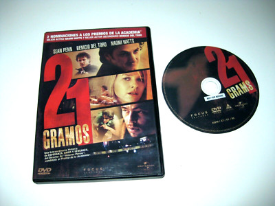 21 GRAMS DVD Sean Penn Benicio Del Toro Naomi Watts | eBay