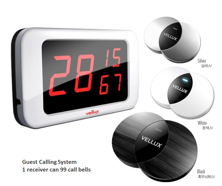 Vellux Wireless Service Calling System Guest Call Service Luxury Call ...
