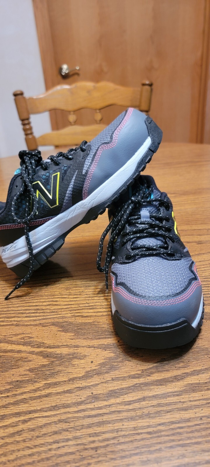 New Balance Womens Safety Gray Work Shoes/sneakers S… - Gem