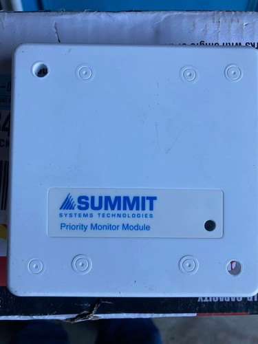 Summit Secutron Fire Priority Monitor Module SIM-100P SIM100P | eBay