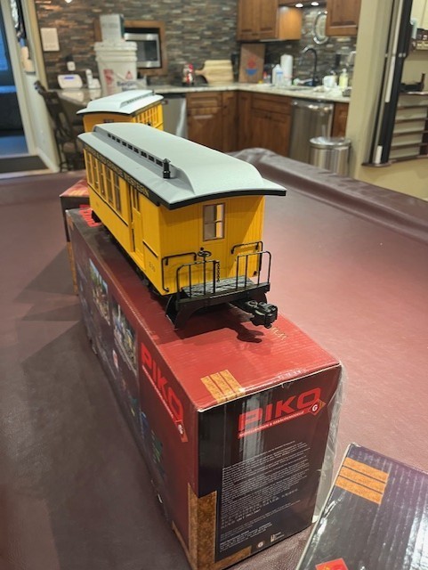 Piko G-Scale Train Cars 38601, 38630, 38610 D&RGW Combine and 2 ...