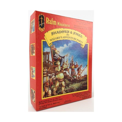 RAFM Fantasy Mini Shadows & Steel - Wizard's Adventure Party VG/NM | eBay