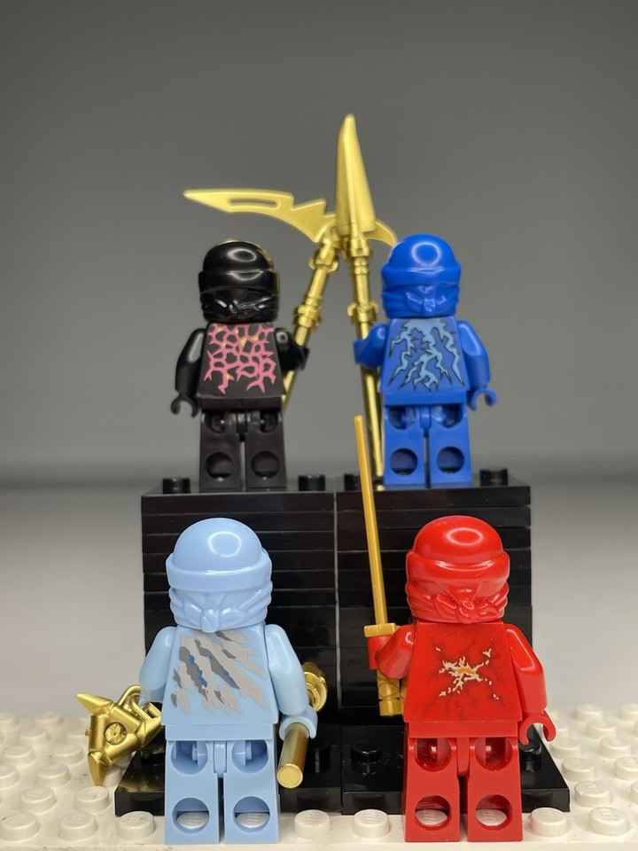Ninjago NRG Set 4 Pieces Lego Custom Minifigures 9949 | eBay