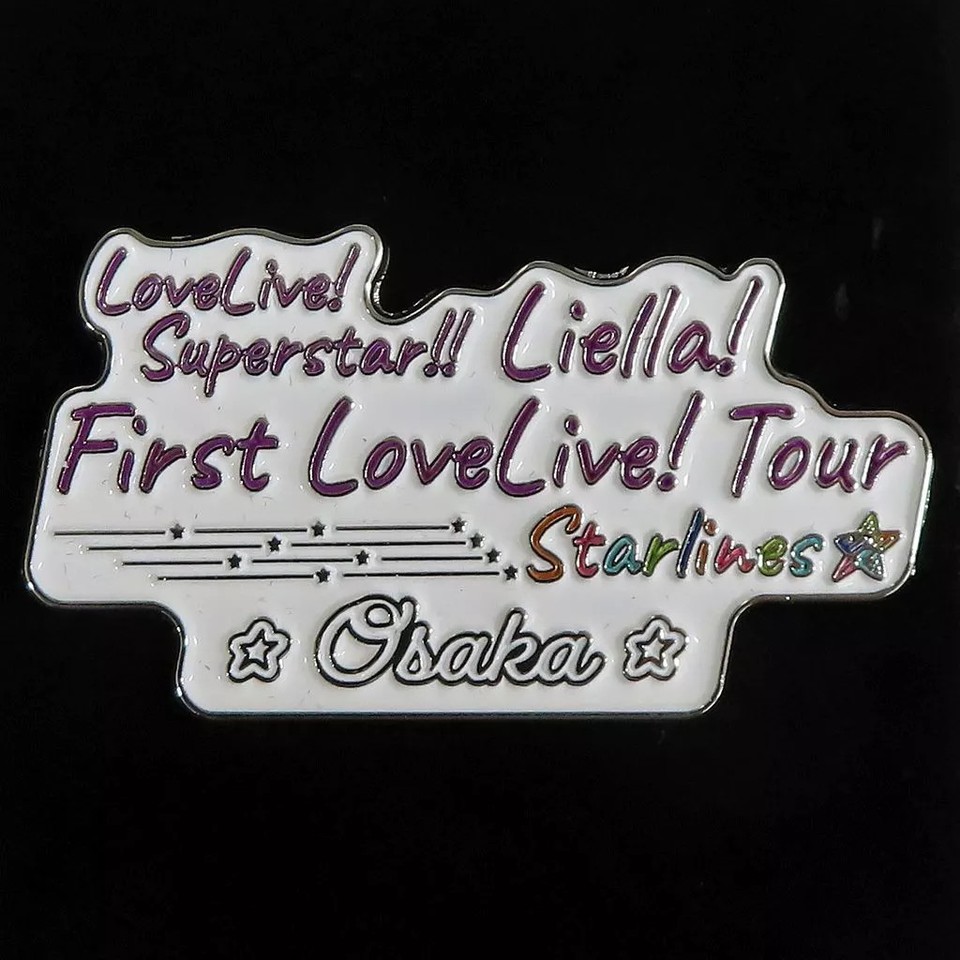Love Live Badge Pins Event Logo Osaka/Osaka Memorial Superstar Liella ...