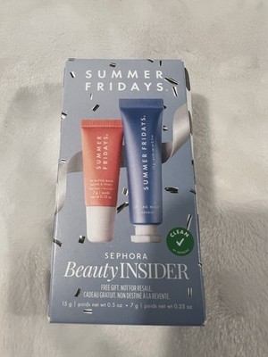Sephora Beauty Insider Set SUMMER FRIDAY Jet Lag Mask & Lip Butter Balm ...