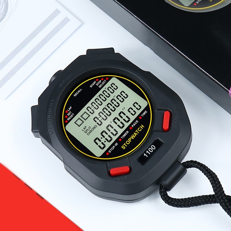 Sports Stopwatch with Split and Lap Timing Functions for Better ...