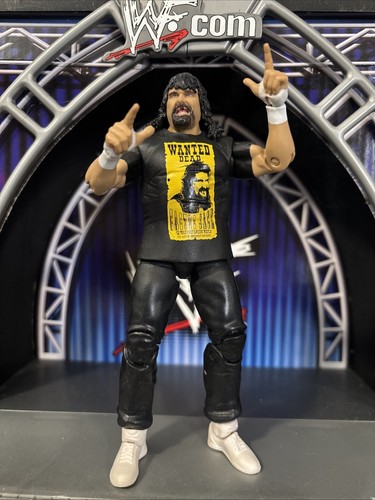 WWE MATTEL ELITE LOT CACTUS JACK WWF WCW WRESTLING FIGURE RARE MICK ...