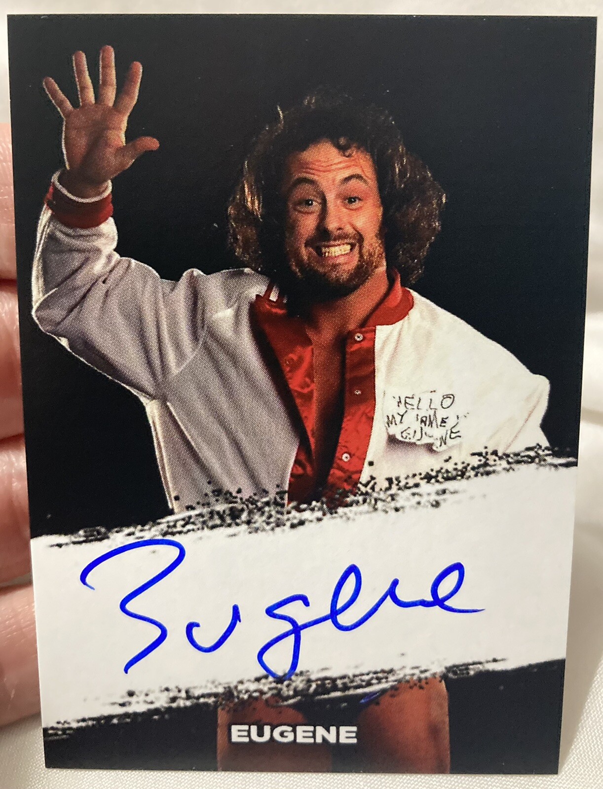 WWE Eugene auto card signed wwf nick dinsmore | eBay