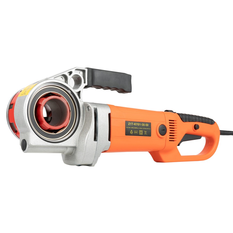 Handheld Electric Pipe Threader Threading Machine W/6 Pipe Cutter 1/2 ...