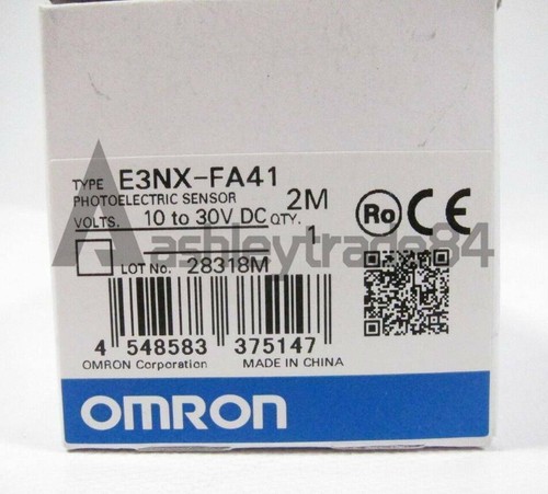 New In Box Omron E3NX-FA41 Photoelectric Sensor | eBay