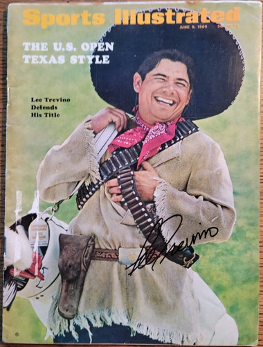 Lee Trevino, Autographed Sports Illustrated Magazine, June 9, 1969 | eBay