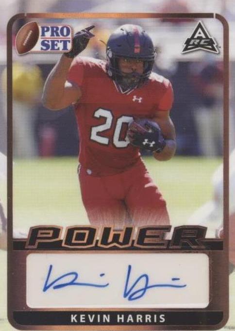 2021 Leaf Pro Set Power - Base Autographs Kevin Harris #BA-KH2 (AU, RC ...