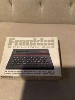 Franklin Computer Spelling Ace SA-88 Vintage 1986 - Works | eBay