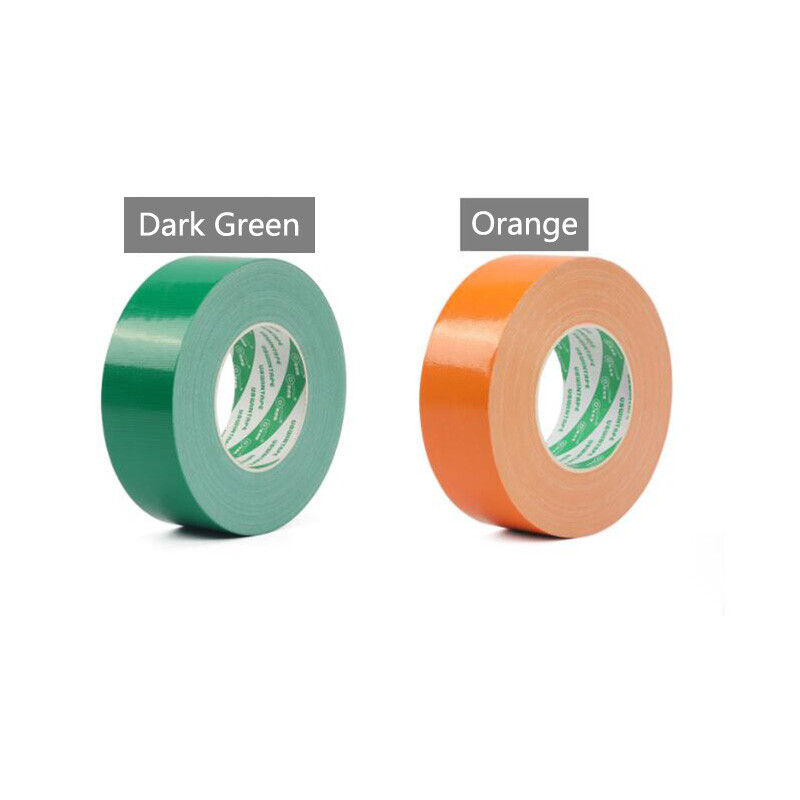50m Color Cloth Base Tape Cloth Duct Tape Carpet Floor Waterproof Tapes ...