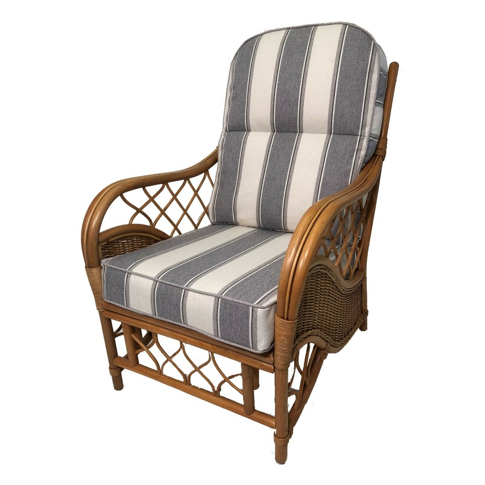 NEW CUSHIONS AND COVERS FOR CANE/RATTAN CONSERVATORY WICKER FURNITURE ...