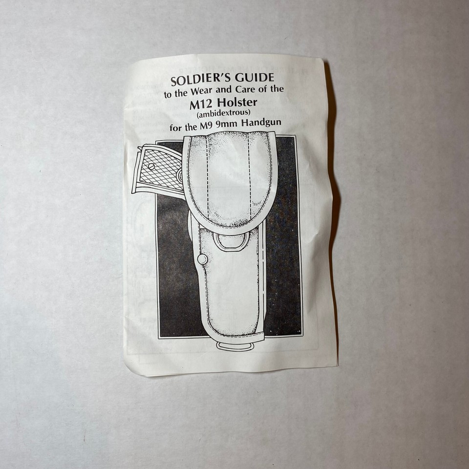 USGI M12 Holster Bianchi Military Universal Olive Drab M9 92F 1911 ...