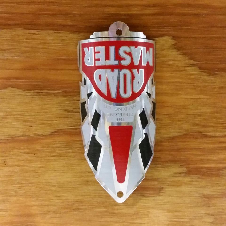 ROADMASTER BIKE HEAD BADGE FITS MANY MINT NOS RARE | eBay