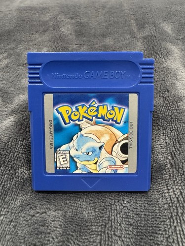 Nintendo Game Boy Pokemon Blue Version Cartridge TESTED & WORKING | eBay