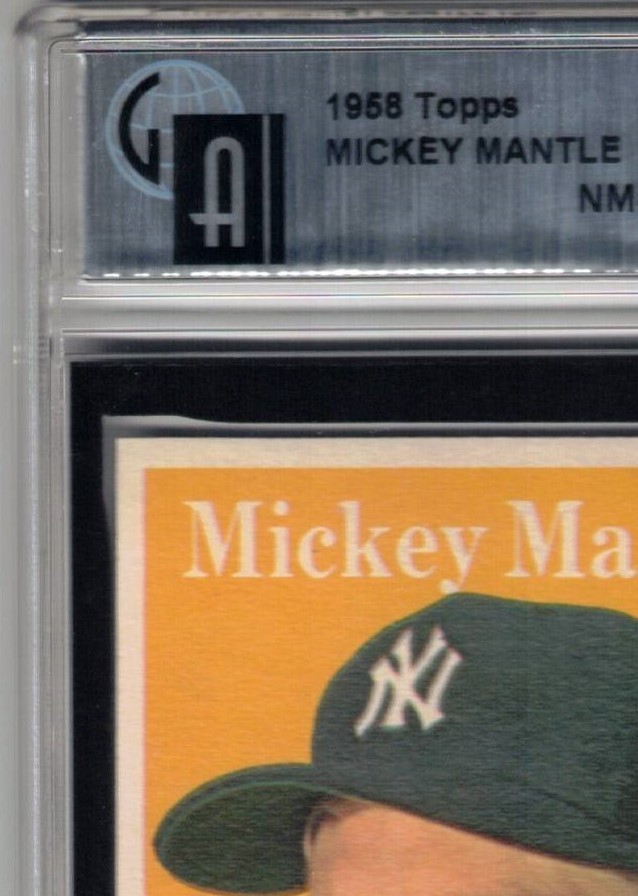 1958 TOPPS #150 MICKEY MANTLE NEW YORK YANKEES HOF STUNNER GAI 8.5 READ ...