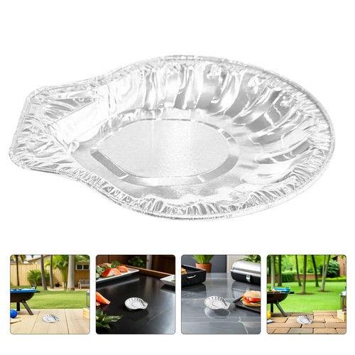 60pcs Oyster Baking Pans - Baked Clams Shells Aluminum Foil - Mini ...